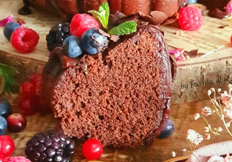 Recette : Bundt cake au chocolat fruits rouges - Lorminy
